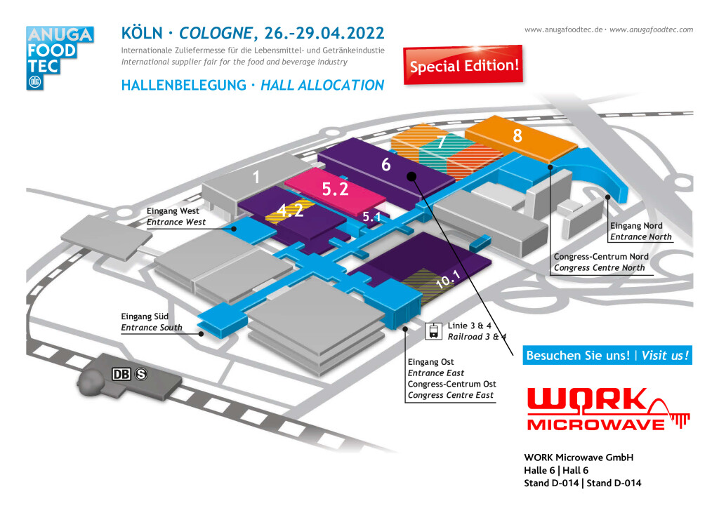 WORK Microwave at Anuga FoodTec 2022