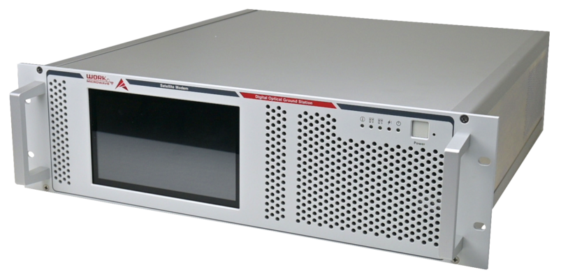 DOG-M1 Multi-Mission Optical Modem from WORK Microwave